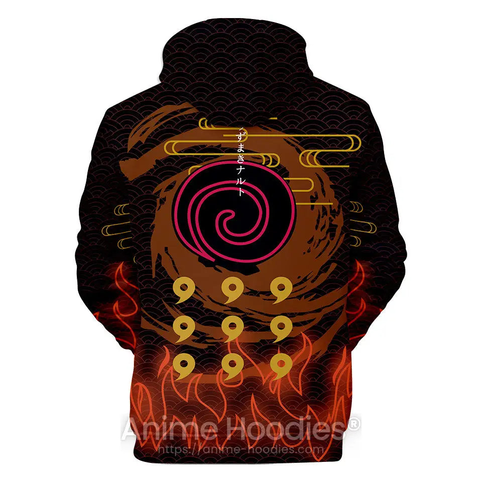 Kurama Mode Hoodie Anime Hoodies
